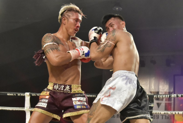 【BOM】石井一成がダウン奪う完勝でWPMF世界王座獲得、梅野源治が大流血、タイの毒針エルボーに敗れる＝第2部 - eFight【イーファイト】格闘技情報を毎日配信！