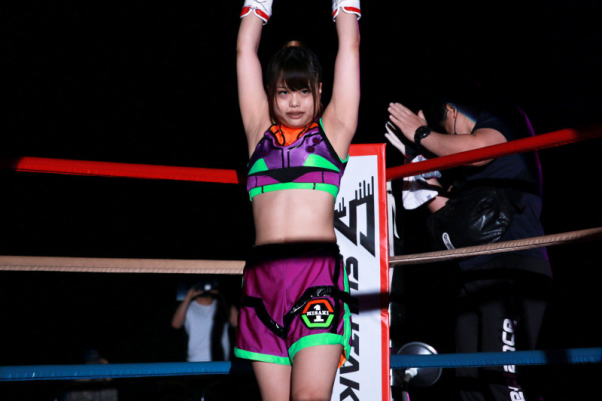【写真8枚】6.6 KROSS×OVER 田島美咲vs松本徐倫 - eFight【イーファイト】格闘技情報を毎日配信！