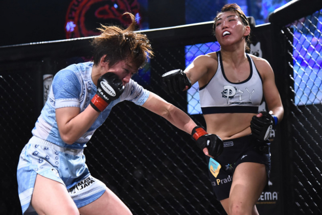 【修斗】SARAMI、黒部三奈との3度目の対決制し王座奪取 - eFight【イーファイト】格闘技情報を毎日配信！