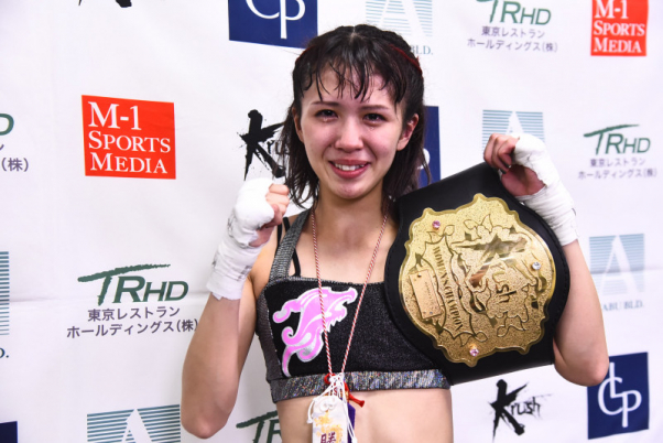 【Krush】王座初防衛の菅原美優、MIOとの3度目の対決は「K-1トーナメントで」 - eFight【イーファイト】格闘技情報を毎日配信！