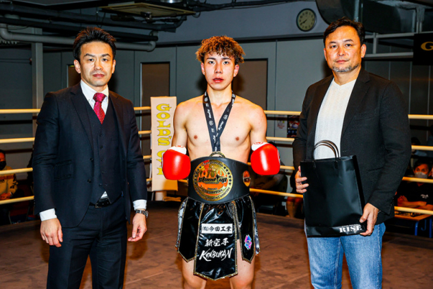 【Stand up】「天心さんと同じ舞台に立ちたい」TEAM TEPPENの彪司が新人王に輝く - eFight【イーファイト】格闘技情報を毎日配信！