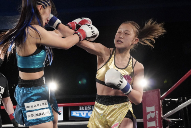 【RISE】宮﨑若菜、タイトル挑戦間近のerika♡を撃破！平岡琴、KOKOZも勝利でTRY HARD GYMの日に - eFight【イーファイト】格闘技情報を毎日配信！