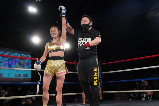 【RISE】宮﨑若菜、タイトル挑戦間近のerika♡を撃破！平岡琴、KOKOZも勝利でTRY HARD GYMの日に - eFight【イーファイト】格闘技情報を毎日配信！