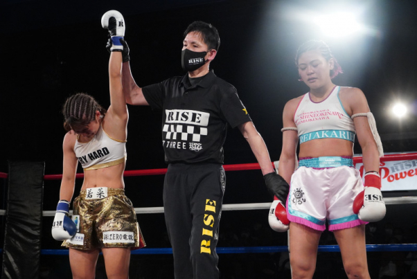 【RISE】宮﨑若菜、タイトル挑戦間近のerika♡を撃破！平岡琴、KOKOZも勝利でTRY HARD GYMの日に - eFight【イーファイト】格闘技情報を毎日配信！