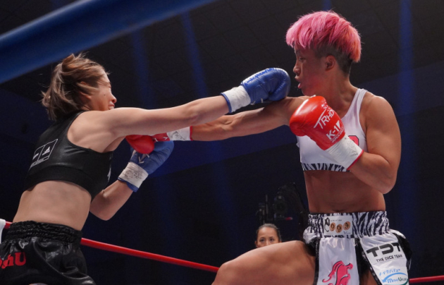 【K-1】復帰戦の王者・KANAvs世代交代を目指す19歳・RAN「まだ全然行けるな、やっぱ通用する」（KANA） - eFight【イーファイト】格闘技情報を毎日配信！