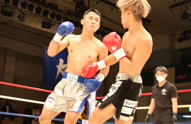 【Krush】山本陸が2戦連続のKO勝利、寺島想を左フックで沈める - eFight【イーファイト】格闘技情報を毎日配信！