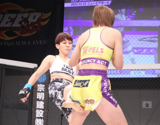 【DEEP JEWELS】Breaking Downオーディション出場の谷山瞳、デビュー戦で鮮烈一本勝ち！ - eFight【イーファイト】格闘技情報を毎日配信！