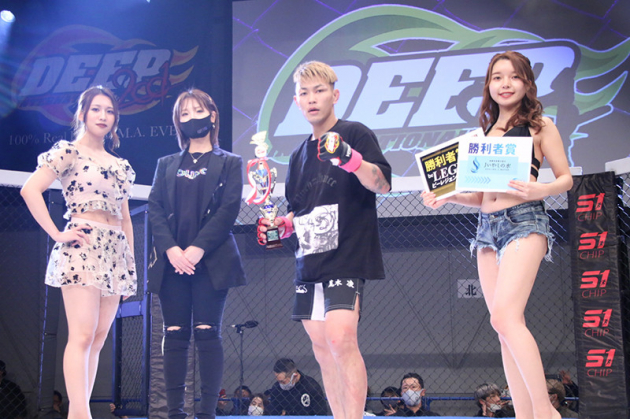 【DEEP】力也がメインで海飛に鮮烈一本勝ち！RYOGAも濱口にアームバー葬 - eFight【イーファイト】格闘技情報を毎日配信！