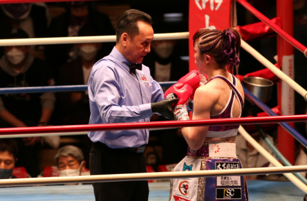 【女子ボクシング】晝田瑞希、刺す左ストレートで谷山佳菜子からダウン奪取、WBO世界王者に - eFight【イーファイト】格闘技情報を毎日配信！