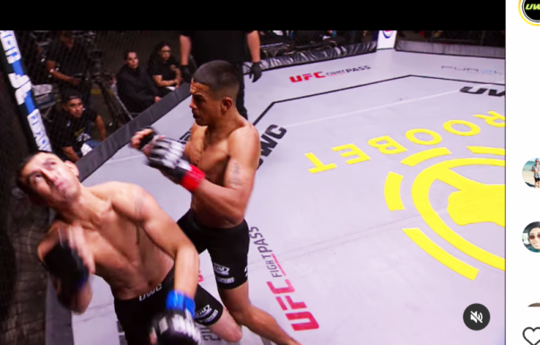 無敗の新鋭、強烈な左フックで壮絶KO！容赦ない怒涛パウンドで相手は失神 - eFight【イーファイト】格闘技情報を毎日配信！