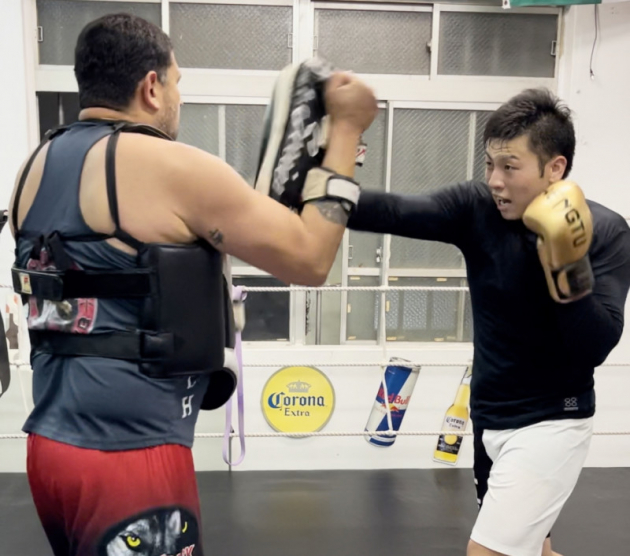 【アクセル】ヘビー級王者・滝上は米軍選手と練習でKO防衛に自信＝12.25トリプルタイトル戦 - eFight【イーファイト】格闘技情報を毎日配信！