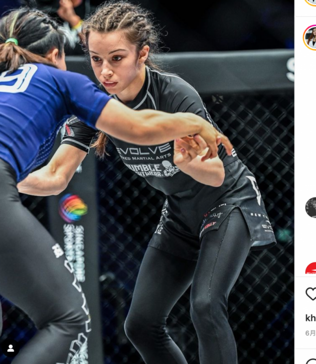 柔術美女ケリーが三浦彩佳に一本勝ち宣言「すぐに極めるので見逃さないで」=ONE - eFight【イーファイト】格闘技情報を毎日配信！