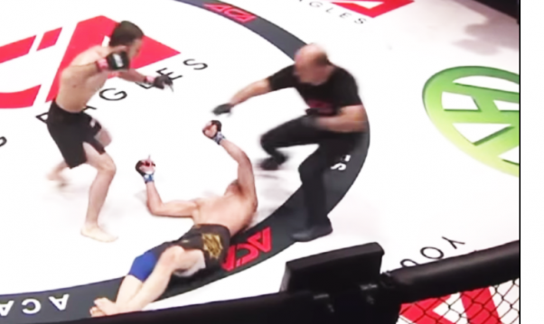 デビュー無敗の新人がわずか30秒の失神KO負け！強烈カウンターで“硬直ダウン”の衝撃＝ACA - eFight【イーファイト】格闘技情報を毎日配信！