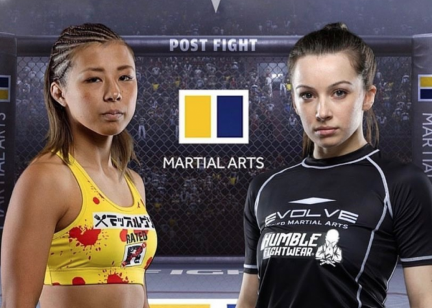 柔術美女ケリーが三浦彩佳に一本勝ち宣言「すぐに極めるので見逃さないで」=ONE - eFight【イーファイト】格闘技情報を毎日配信！