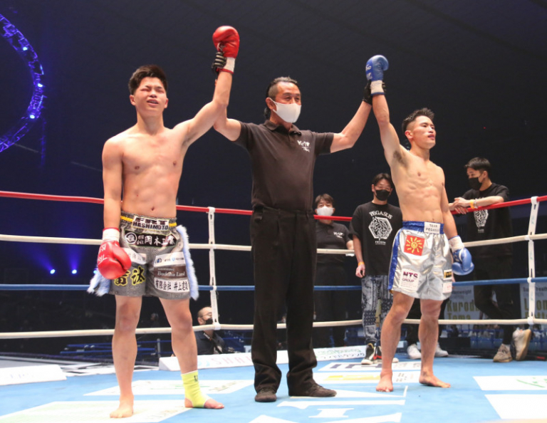 【K-1】橋本雷汰と山本陸は打ち合うも、接戦ドロー - eFight【イーファイト】格闘技情報を毎日配信！