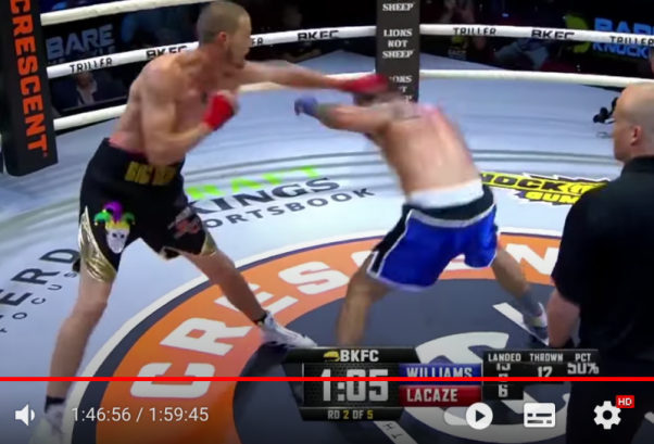 「リーチ差ありすぎ」ファン悲鳴！2m男のジャブ連発で顔ボコボコ、タオル投入TKOに=素手ボクシング - eFight【イーファイト】格闘技情報を毎日配信！