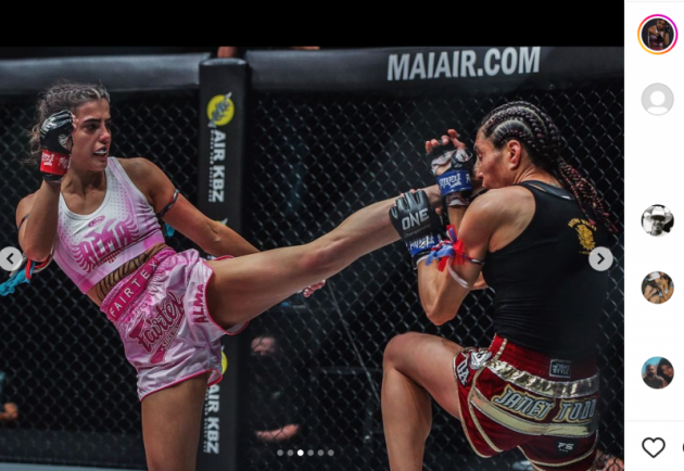 美人ムエタイ女王ユニク、ケガ復活の“豪打ミット打ち”に「ヤバすぎる」の声=ONE - eFight【イーファイト】格闘技情報を毎日配信！
