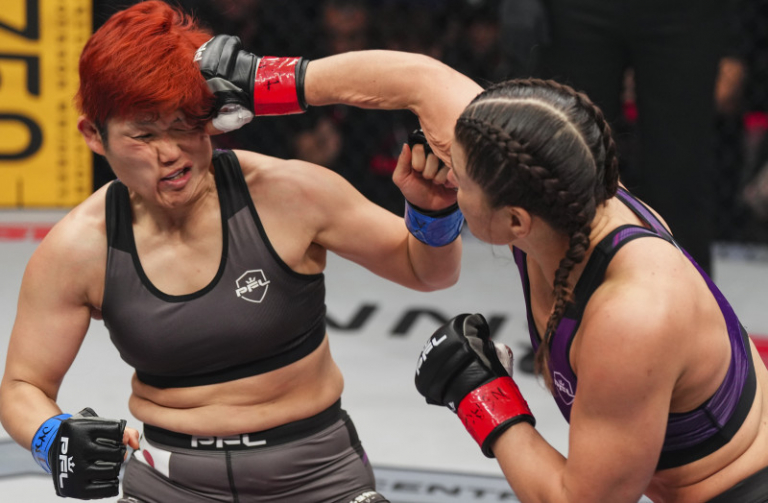 【PFL】DEEP女王・東よう子が北米デビューでTKO負け、サンボ世界王者にパウンド葬 - eFight【イーファイト】格闘技情報を毎日配信！