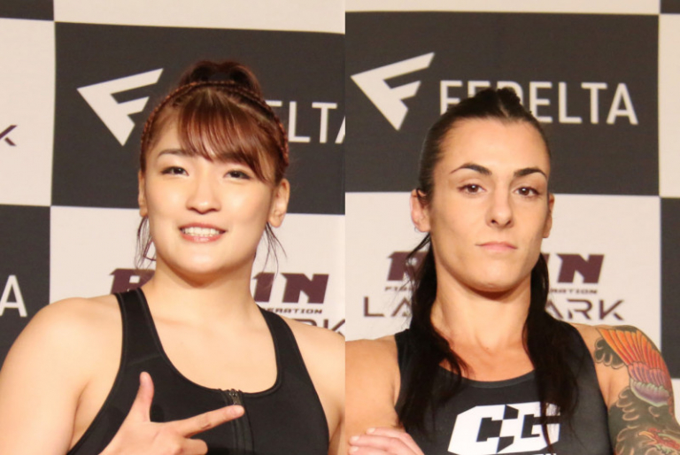 【RIZIN】RENAが2kg増量で計量パス！対するクレアは”浮き出る”割れた腹筋で仕上がりアピール - eFight【イーファイト】格闘技情報を毎日配信！