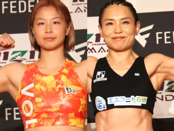 【RIZIN】浅倉カンナ、再起戦へ向けた肉体美！元ONEのV.V Meiのバキバキ腹筋＝前日計量 - eFight【イーファイト】格闘技情報を毎日配信！