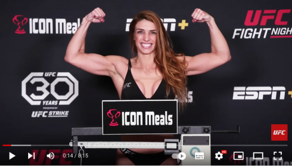 柔術美女ダーン、ムキムキのマッスルポーズで計量パス！打撃手ヒルと激突=5.21 - eFight【イーファイト】格闘技情報を毎日配信！