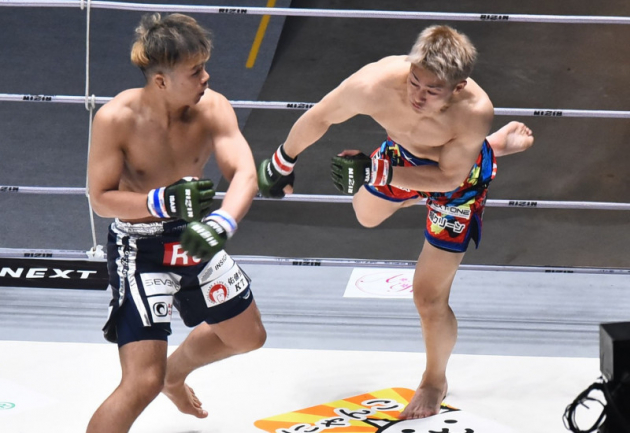 【RIZIN】YA-MAN、MMAデビュー戦でKO快勝！三浦孝太をヒザ蹴り＆パウンドで沈める - eFight【イーファイト】格闘技情報を毎日配信！