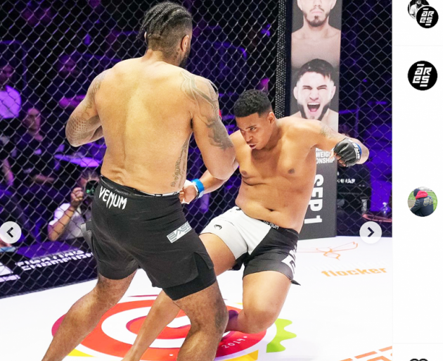 衝撃の9秒殺KO劇！ヘビー級の豪腕パンチがテンプル直撃、相手は吹っ飛びダウン=海外MMA - eFight【イーファイト】格闘技情報を毎日配信！