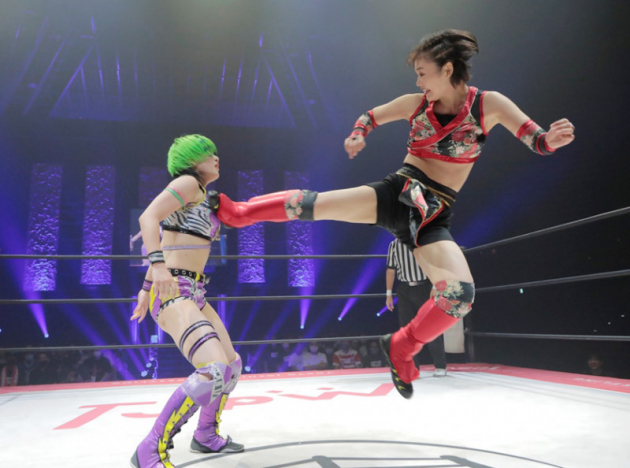 【東京女子】“空手美女”長野じゅりあ、ケガから復帰もギブアップ負け「もっと力つけます！」 - eFight【イーファイト】格闘技情報を毎日配信！