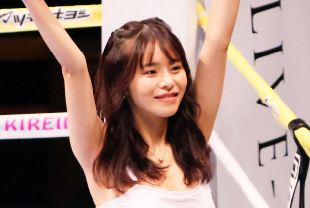 井岡戦のビキニでも注目、”RISEラウンドガール”ぽぽちゃんが日本レースクイーン大賞新人賞ファイナリストに - eFight【イーファイト】格闘技情報を毎日配信！