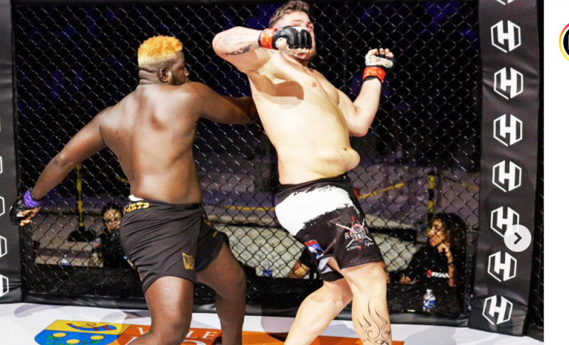 ヘビー級デビュー新人、ド派手な回転エルボーで逆転KO！相手は失神ダウン=フランスMMA - eFight【イーファイト】格闘技情報を毎日配信！