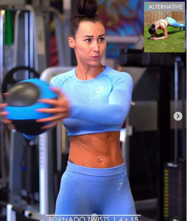 世界的人気トレーナー美女、“シックスパック”ボディで、オススメの腹筋＆体幹トレーニングを紹介！ - eFight【イーファイト】格闘技情報を毎日配信！