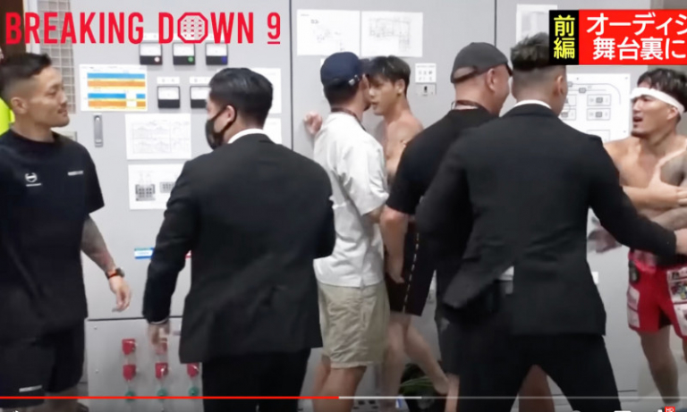 【BreakingDown】大阪軍団と北関東軍団、決戦前に一触即発のバチバチムード！舞台裏でも乱闘騒ぎ - eFight【イーファイト】格闘技情報を毎日配信！