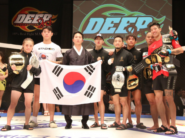 【DEEP】大将・酒井リョウも初回一本で完敗、韓国BLACK COMBAT対抗戦は“王者全滅”2勝5敗と厳しい結果に - eFight【イーファイト】格闘技情報を毎日配信！