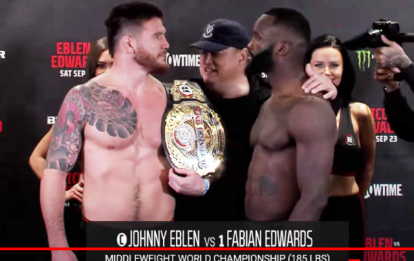 【ベラトール】全勝王者エブレン、V2狙い計量パス、挑戦者エドワーズとバチバチ睨み合い！＝9.24 - eFight【イーファイト】格闘技情報を毎日配信！