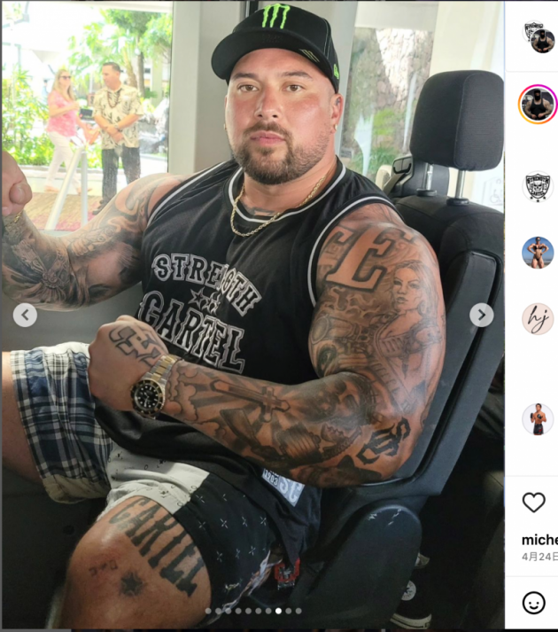 大人気“刺青マッスル男”ビッグボーイ、片手90kgダンベルの“仰天”筋トレ！巨大な背中と丸太な腕に「モンスターだ」の声 - eFight ...