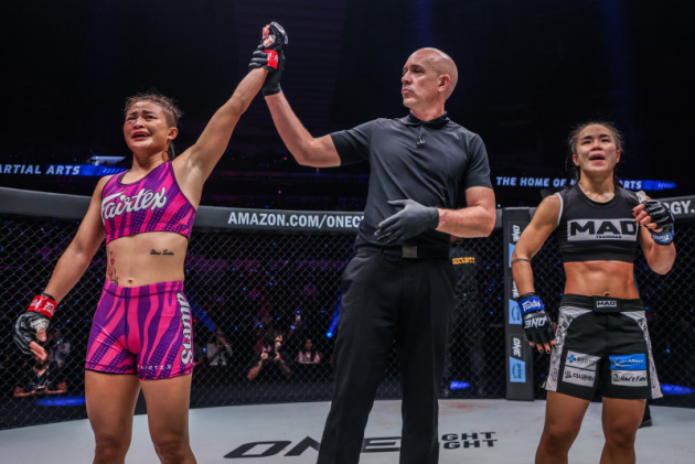 【ONE】スタンプがハム・ソヒを悶絶ボディで衝撃KO！MMA・ムエタイ・キックの3冠女王の快挙 - eFight【イーファイト】格闘技情報を毎日配信！