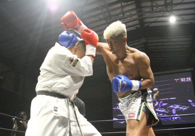 【NARIAGARI】JFKO空手“重量級”王者・山口翔大が圧倒勝利、無敗を継続 - eFight【イーファイト】格闘技情報を毎日配信！