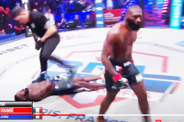 元GLORY世界王者ドゥンべ、衝撃の9秒殺KO！アゴを撃ち抜かれた相手は失神=PFL - eFight【イーファイト】格闘技情報を毎日配信！