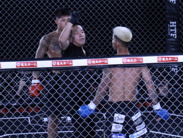 【BreakingDown】“母親通報”外枦保尋斗、豪快KO勝利！喧嘩自慢ラッパーとの“倒し倒され”の激戦に - eFight【イーファイト】格闘技情報を毎日配信！