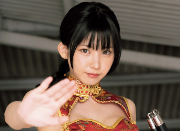 人気コスプレイヤーえなこ、ミニのチャイナドレスにヌンチャクで読者をKO！ - eFight【イーファイト】格闘技情報を毎日配信！