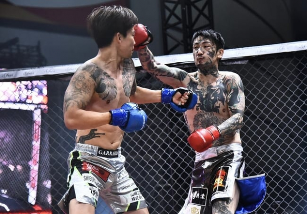 【BreakingDown】瓜田純士が壮絶KO負け！アウトサイダー萩原裕介の豪打に沈む - eFight【イーファイト】格闘技情報を毎日配信！