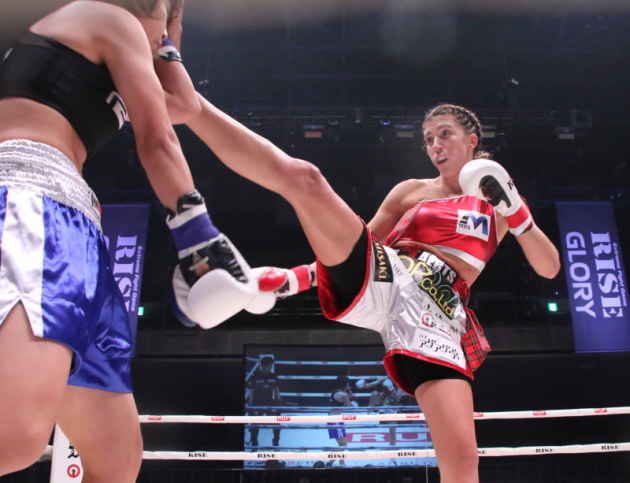 【RISE】“ピーター・アーツ娘”モンタナ、加藤乃々夏に判定勝利 - eFight【イーファイト】格闘技情報を毎日配信！