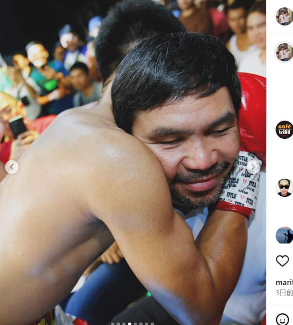 パッキャオに隠し子、プロボクサー2戦目で一撃KO勝利 - eFight【イーファイト】格闘技情報を毎日配信！