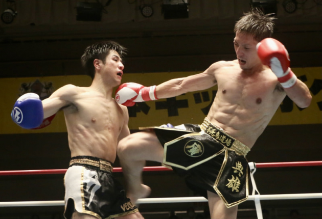 【NKB】勇志がライト級1位・棚橋賢二郎からダウン4度奪い、タオル投入のTKO勝利、元聖域王者・横山典雄がダウン奪い激闘制す - eFight【イーファイト】格闘技情報を毎日配信！