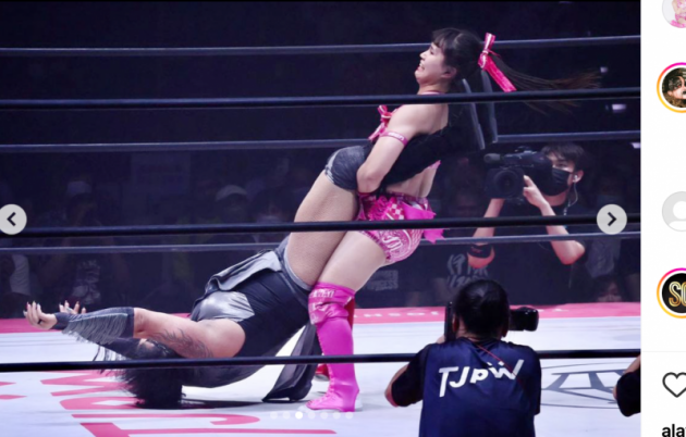 女子レスラー渡辺未詩、水着グラビアでトレーニング姿「勇気ふりしぼった」 - eFight【イーファイト】格闘技情報を毎日配信！