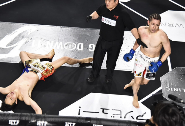 【BD】一撃KO勝利でイケメン対決制したカウアン・オカモト、セコンドの城戸康裕も打撃を称賛！ - eFight【イーファイト】格闘技情報を毎日配信！
