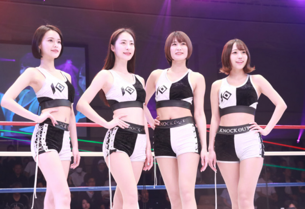 【KNOCK OUT】ミスFLASH、ラウンドガールでタイトなミニ姿「熱い試合に感動」次戦は6月 - eFight【イーファイト】格闘技情報を毎日配信！