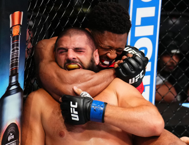 【ufc】lヘビー級に無敗のマッスル強豪シーが登場!豪腕チョークで圧巻の一本勝ち Efight【イーファイト】格闘技情報を毎日配信!