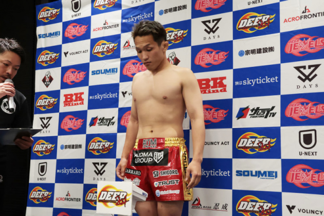 “ミスターBD”川島悠汰が計量パス！DEEP初参戦に「俺の試合は絶対盛り上がる」 - eFight【イーファイト】格闘技情報を毎日配信！