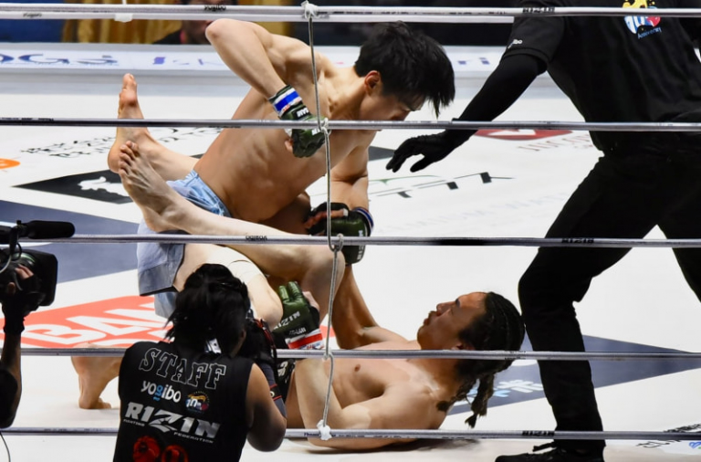 【RIZIN】“桜庭和志の息子”大世、衝撃の秒殺勝利デビュー！矢地祐介をわずか26秒でKO撃破 - eFight【イーファイト】格闘技情報を毎日配信！